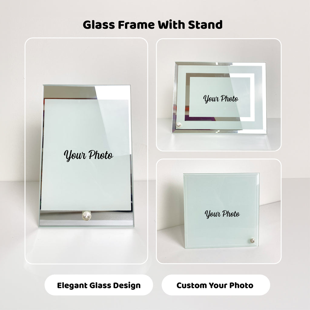 Glass Frame With Stand – 52 Premium Crests